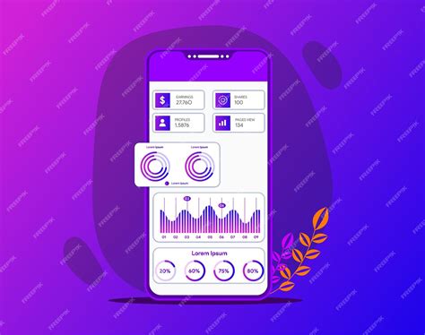 Premium Vector Vactor Dashboard Analytics Ui Ux