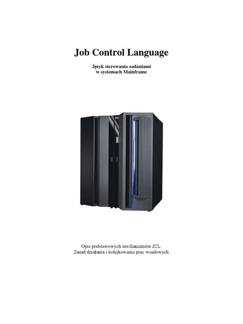 Mainframe Jcl Pdf