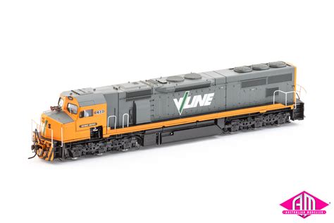 C Class Locomotive C501 Vline Orange And Grey George Brown C 12 Ho