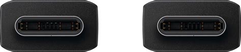 Samsung W Usb Type C To Usb Type C Device Cable Black Ep Dx Jbegus Best Buy