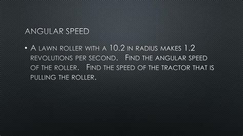 PPT Linear And Angular Speed PowerPoint Presentation Free Download ID 2865660