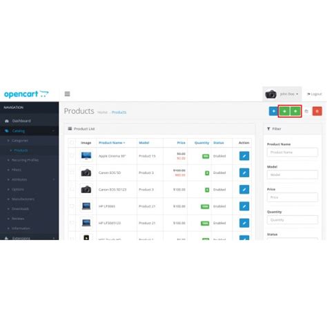 OpenCart Bulk Import Export 2 X To 2 X 2 X To 3 X Vqmod