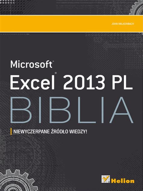 excel 2013 pl biblia 2013 walkenbach john pdf