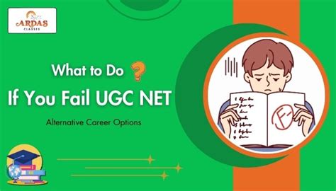 Failed Ugc Net Explore These Career Options Ardas Classes