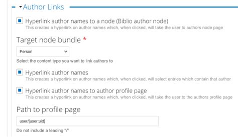 Biblio Author Node