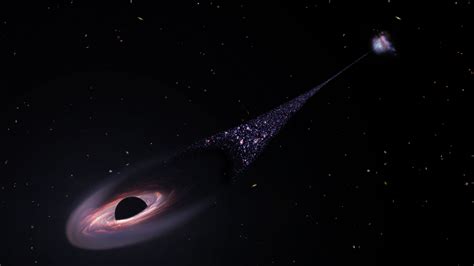 Runaway Black Hole The Size Of 20 Million Suns Caught Speeding