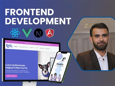 frontend development react js vue js next js angular js upwork