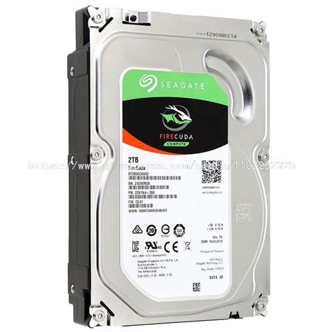 Seagate Firecuda용 솔리드 스테이트 하이브리드 드라이브 2tb 35 인치 St2000dx002 Sata Sshd 신제품 Aliexpress