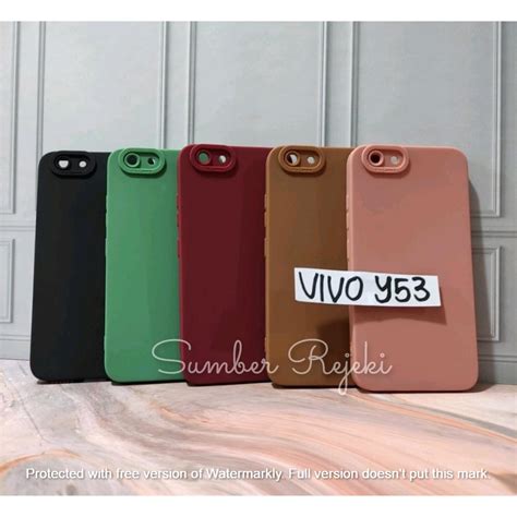 Jual Softcase Silikon Case Pro Camera Lens Protector Vivo Y53 Shopee Indonesia