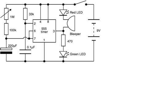 Adjustable 10 Minute Timer Schematic Graetz