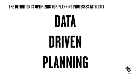 Data Driven Planning Pdf Business Business And Finance