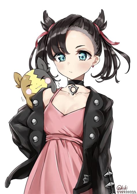 Marnie Morpeko And Morpeko Pokemon And More Drawn By Akiki Kiki Danbooru