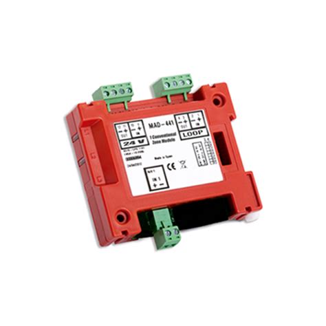Addressable Monitor Module With Built In Isolator Of 2 Conventional Zones Detnov Mad 442 I
