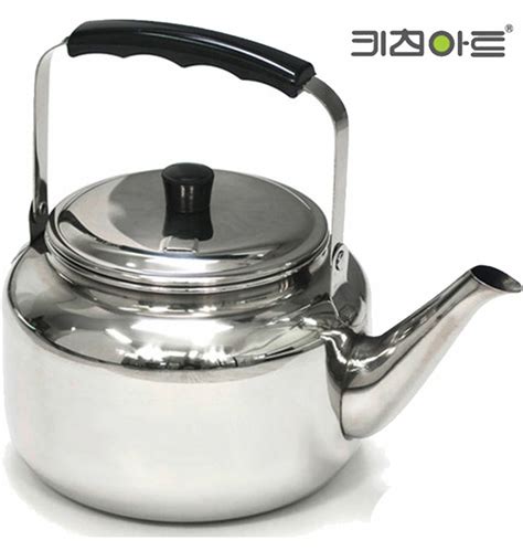 키친아트 모던 일반 미니 스텐 차 주전자 1 6호 1l 티몬