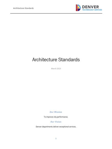 Attachment E Ts Architecture Standards Pdf