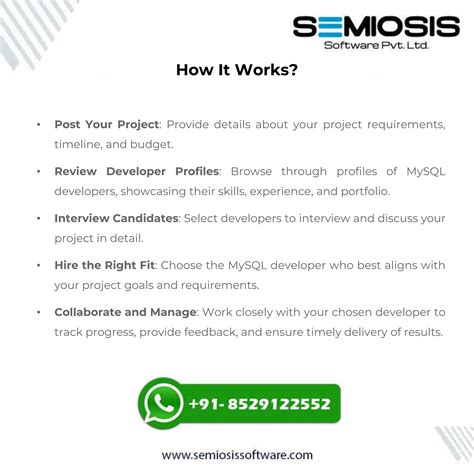 Hire Mysql Developers ☎ 1 9177322215 Pdf