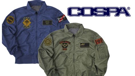 Cospa Announces Mafty And Principality Of Zeon Flight Jackets Gundam News