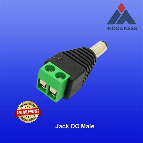 Jual JACK DC MALE Konektor For CCTV Power Supply Shopee Indonesia