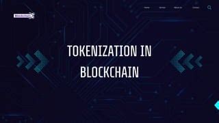 What Is Tokenization In Blockchain Technology PDF