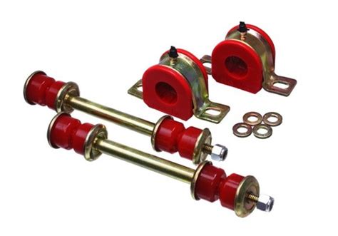 Energy Suspension 99 06 Chevrolet Silverado Red 28mm Front Sway Bar