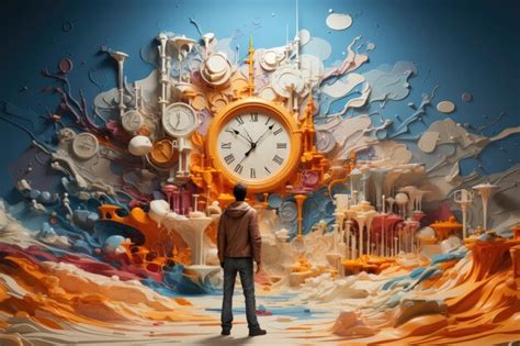 Premium Ai Image Time Management Reminder And Schedule Concept