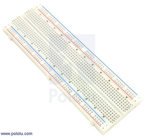 830 Point Breadboard Pololu 352 Core Electronics Australia