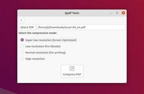 Qpdf Tools Beginners Tool To Compress Split Merge Rotate PDF In Ubuntu Open Source