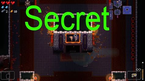 Enter The Gungeon Fire Place Secret Youtube