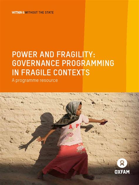 Power And Fragility Governance Programming In Fragile Contexts A