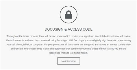 Docusign And Access Code First Steps Referral And Consulting