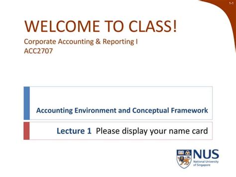 Lecture 1 Introduction To Accounting Pptx