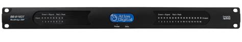 atlas ied bb 816dt 8 input x16 output dsp audio processor dante full