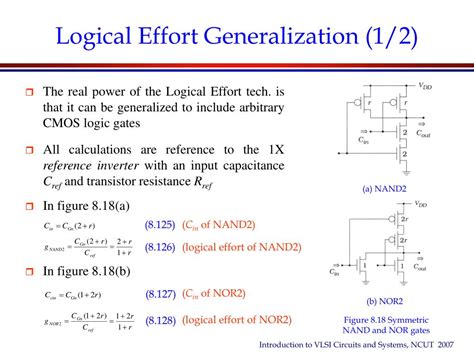 Ppt Chapter 08 Designing High Speed Cmos Logic Networks Powerpoint Presentation Id3589734