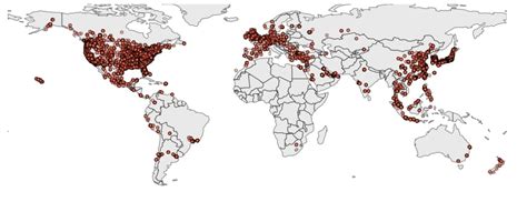 Geoplot Scatter And Bubble Maps Python