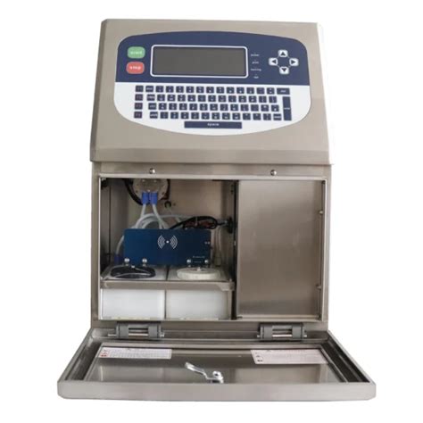 Batch Number Coding Printing Machine Industrial Printing Continuous Inkjet Printer Cosmetics
