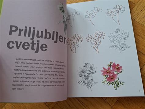 NauČimo Se Risati Cvetje In Drevesa Janet Whisttle Penny Brown