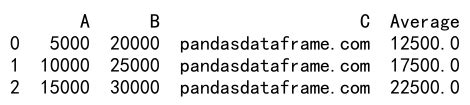 如何在 Pandas 中使用apply函数结合 lambda 函数处理多个列 极客笔记
