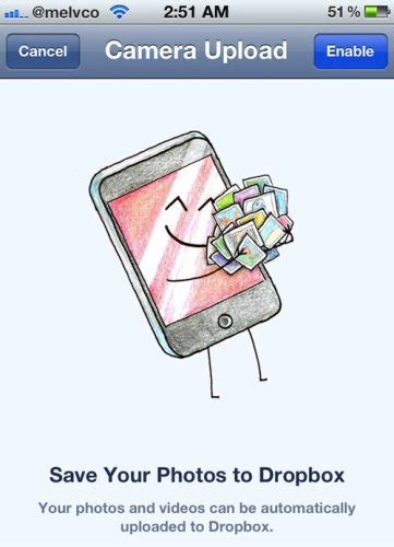 Dropbox App Updated With Automatic Media Uploads And More