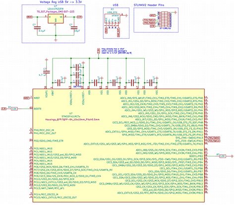 stm32f4 stm32 prototype unable to connect to pc using st link v2 swd