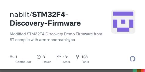 GitHub Nabilt STM F Discovery Firmware Modified STM F Discovery Demo Firmware From ST