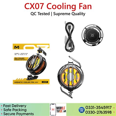 Memo Cx07 Cooling Fan Price In Pakistan