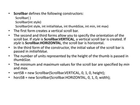 Awt Swing Layout Managers Pptx Programming Languages Computing