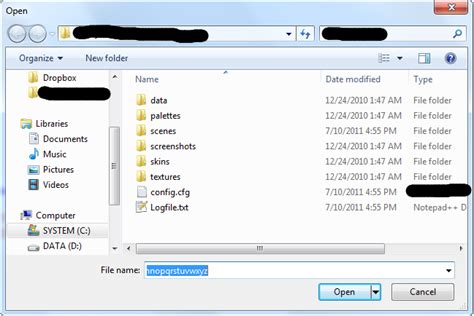 C Openfiledialog Does Not Show Complete Filename In Windows 7