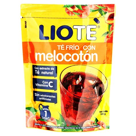Comprar Bebida En Polvo Lio Té Melocotón 100 G Walmart Costa Rica Walmart Costa Rica