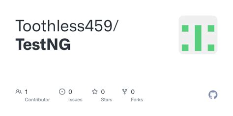 Github Toothless459testng