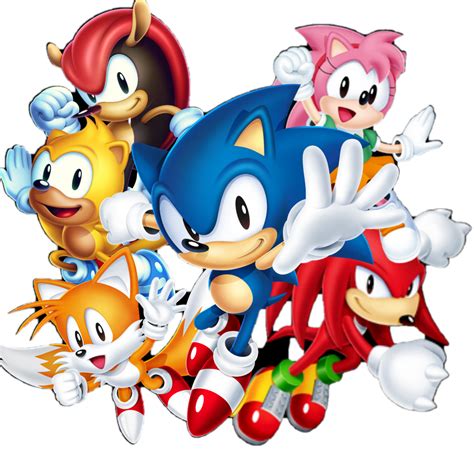 Sonic And Friends Clipart 5959904 Clipart Library