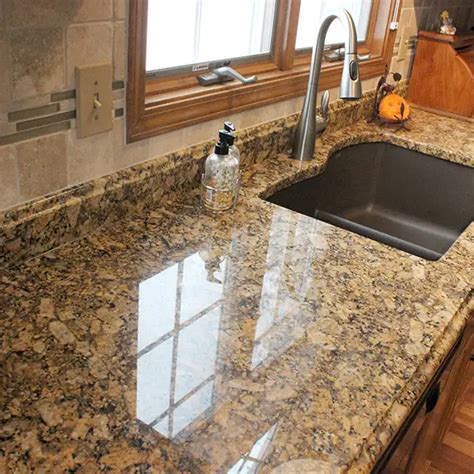 White Galaxy Granite Terillian Cabinets