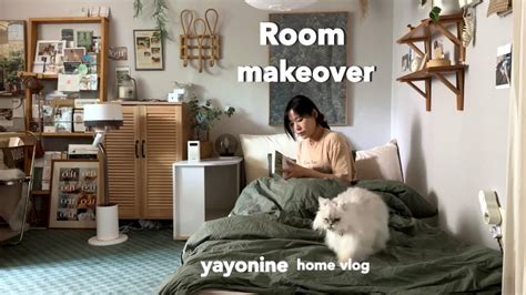 집순이의 여름맞이 집꾸미기🏠 그린인테리어 침구교체 언박싱하고 연두부 케이크 해먹기 조명 써큘레이터 Youtube