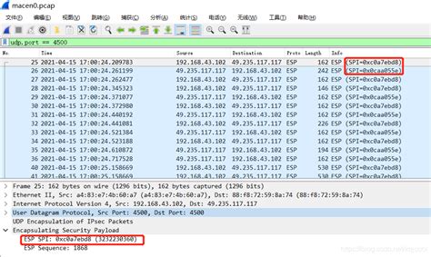 Ipsec加密报文的wireshark查看方法 Ipsec Wireshark Csdn博客