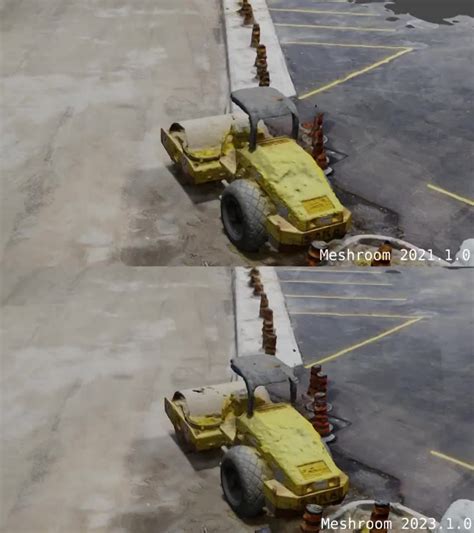 A Comparison Of Meshroom 20211 And 20231 Rphotogrammetry